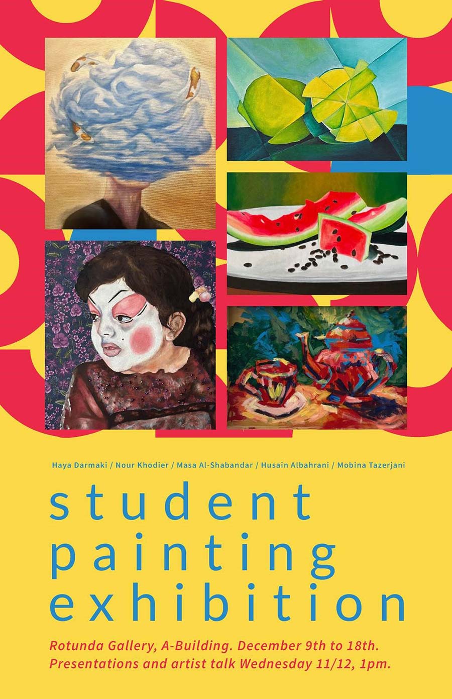 Student Painting Exhibition | American University in Dubai (AUD)