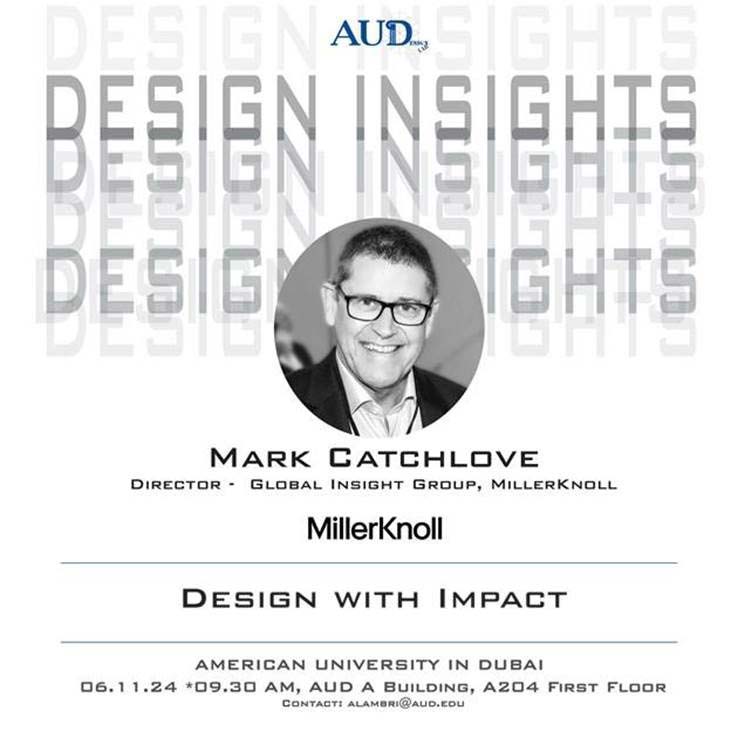 AUDesign_lab: Design with Impact | American University in Dubai (AUD)