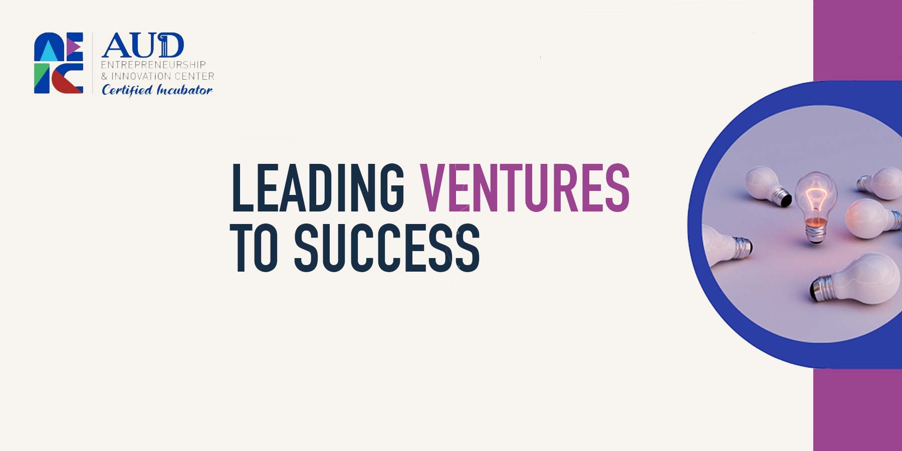 Leading Ventures to Success | American University in Dubai (AUD)